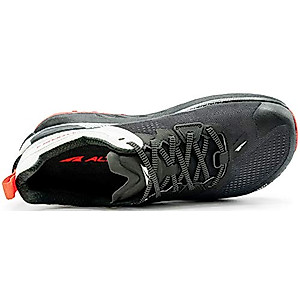 ALTRA Men's AL0A4VQM Olympus 4 Trail Running Shoe, Black/White - 8.5 M US