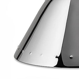 Alessi Michael Graves 9093 Stainless Steel Whistling Kettle, 2 Quarts, White