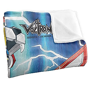 Voltron Lightning Combine Officially Licensed Silky Touch Super Soft Throw Blanket 50" x 60"