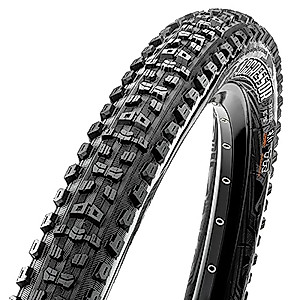 MAXXIS Aggressor Folding Dual Compound Exo/tr Tyre - Black, 27.5 x 2.50-Inch