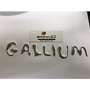 RotoMetals Gallium Spoon Mold + Gallium -Create a Magic Disappearing/Bending/Melting Gallium Spoon, Includes Syringe with Gallium Included