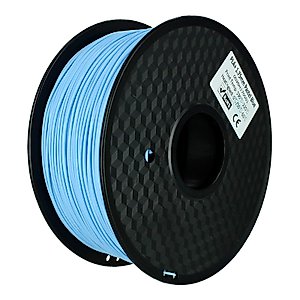 SUPPLY3D PLA PRO (PLA+) 3D Printer Filament 1.75 mm, Dimensional Accuracy +/- 0.01 mm, 1 kg Spool,1.75 PLA Plus Soft Blue