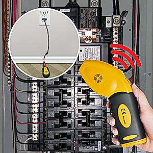 Portable Circuit Breaker Finder Tracer Circuit Tester Locate AC Circuits&Fuses Quickly LED Signal Receiver Transmitter Fuse Socket 100-120V Only