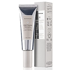 Naturium Multi-Peptide Moisturizer Plus Ethylated Vitamin C & Panthenol, Hydrating & Smoothing Skin Care, 1.7 oz