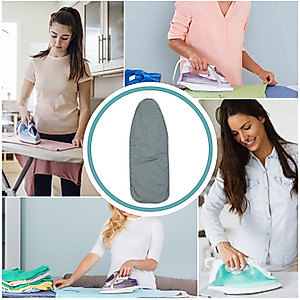 Zerodeko Ironing Board Cloth Iron Table Cover Ironing Cover Cloth Iron Board Mat Ironing Board Pad Non Stick Iron Board Cover Ironing Board Protector The Door Travel Pure Cotton