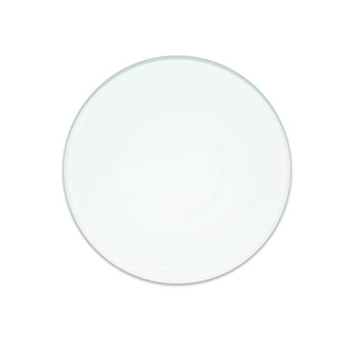 Double Convex Lens, 100mm Focal Length, 3" (75mm) Diameter - Spherical, Optically Worked Glass Lens - Ground Edges, Polished - Great for Physics Classrooms - Eisco Labs