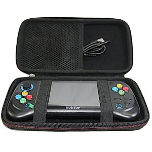 Maoershan Protable Hard Travel Carrying Case for RG552 RG351 RGB10 Handheld Game Console 5/5.1 inch Retro Handheld Android System Video Games Consoles（Only Case）