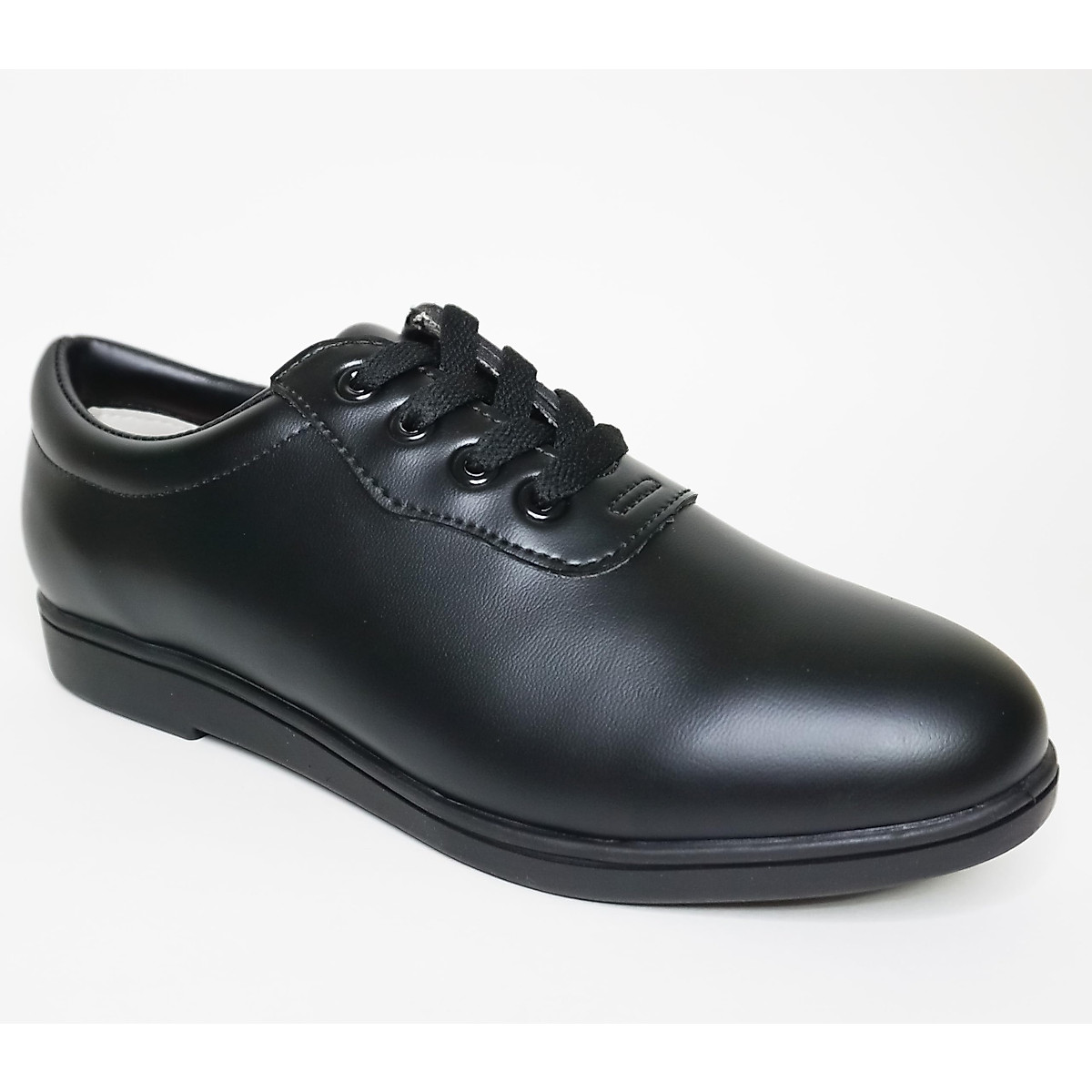 DINKLES Women's Glide Marching Band Shoes (Wide Width) (8.5, Black)