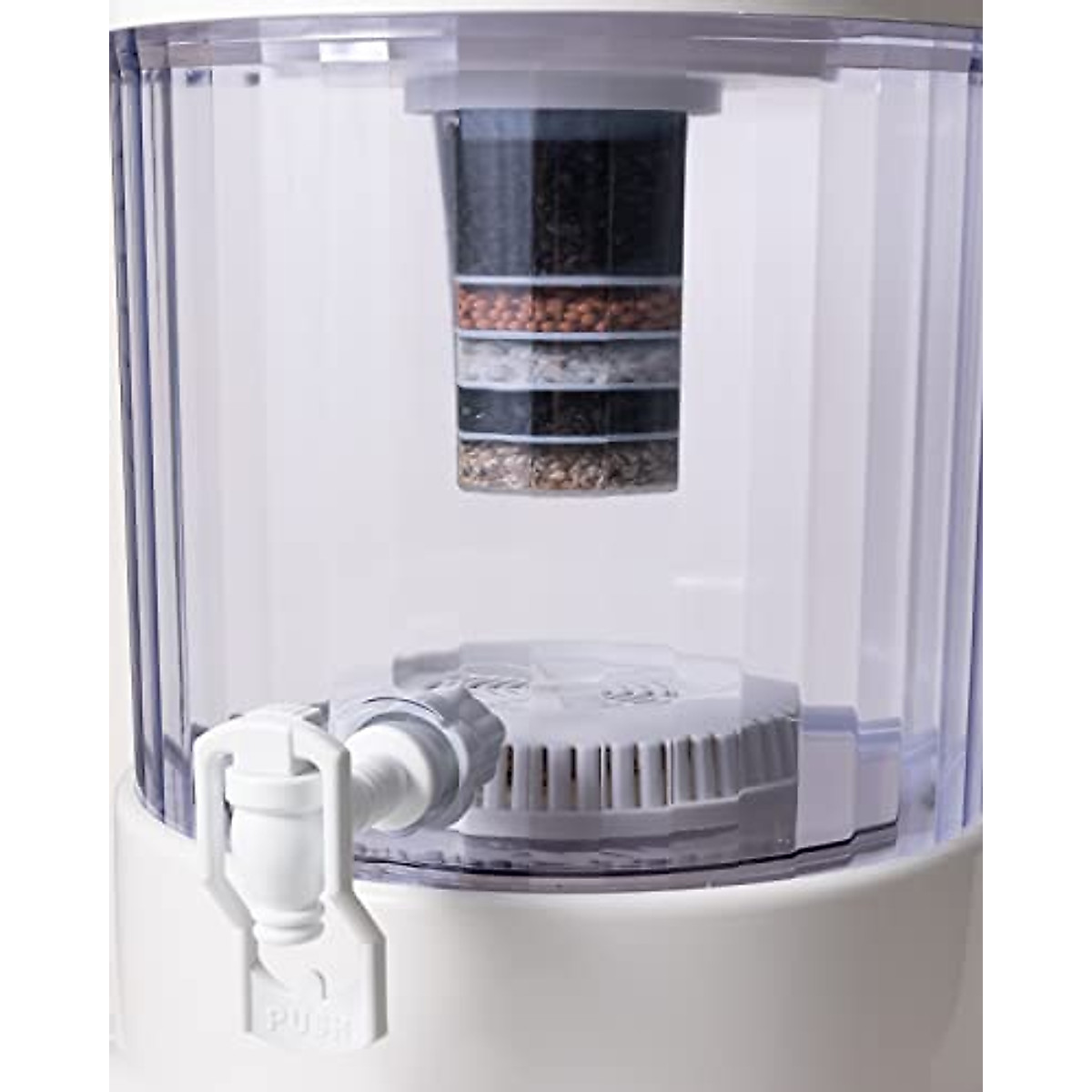 VG Water Mineral Purifier System Filter| Capacity 22 LTS. | at Home Water Filter That Purifies Water, for Drinking Water Dispenser| Countertop Alkaline and Mineral Water Filter