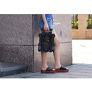 Portable Folding Hand Truck Dolly Utility Cart Foldable Trolley Put in Backpack Push Luggage Flatbed Cart