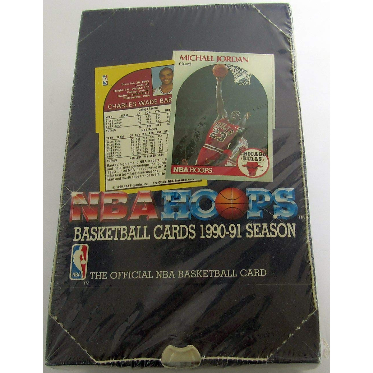 1990-91 NBA Hoops Basketball Card Box New Sealed