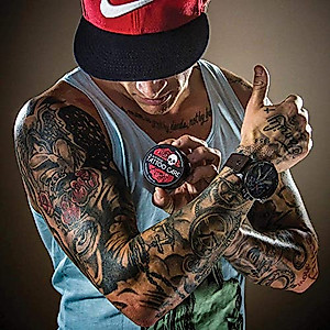 TATTOO CARE Makra Black Rose – Aftercare & Brightener Ointment - for New & Older Tattoos – Protects and Deeply Moisturizes – Enhances Colors, Prevents Fading, Brings Back Shine - 1.2 Oz/35 g