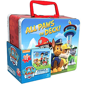 Paw Patrol Lunch Box with Bonus Puzzle