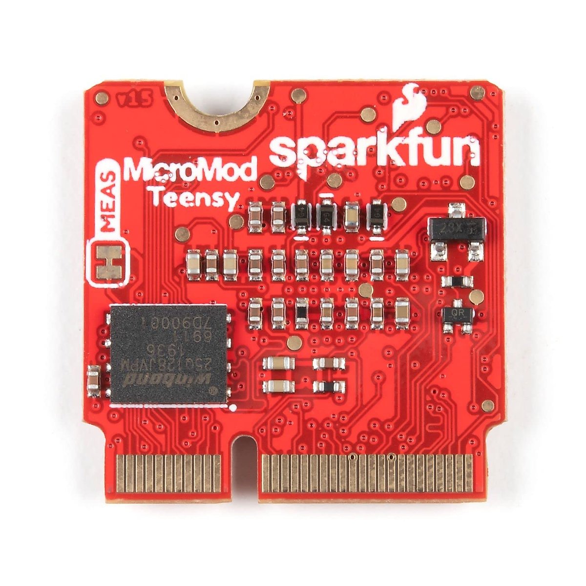 SparkFun MicroMod Teensy Processor ARM Cortex-M7 Processor Clock speeds up to 600MHz 16MB Flash Memory 102k RAM Memory 7X Serial UART Ports 4X I2C Buses 2X SPI CAN-Bus 12x GPIO USB Host and Device