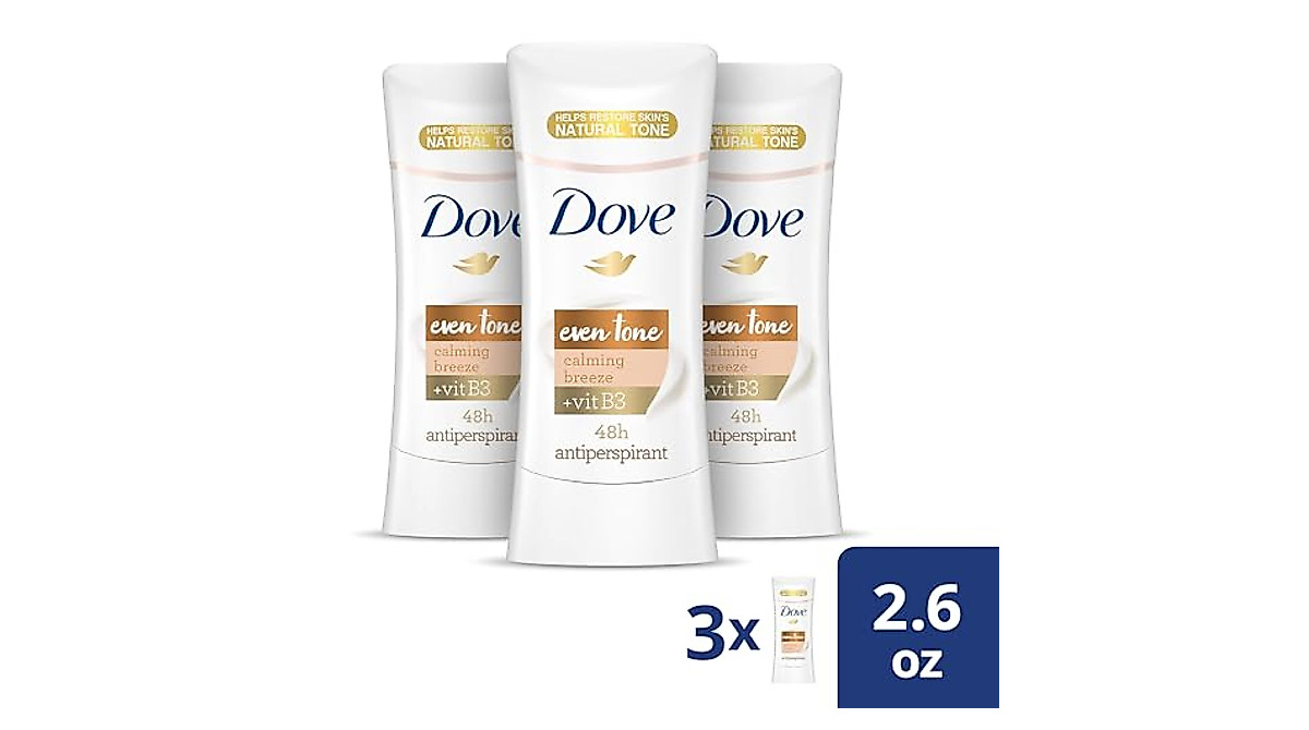 Dove Even Tone Antiperspirant Stick - Apple Blossom & Mango