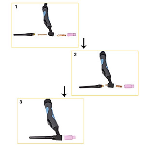 S7 Tig Welder, HF TIG/Stick/Arc TIG Welder,200 Amp 110 & 220V Dual Voltage TIG Welding Machine