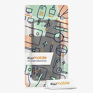 kwmobile Case Compatible with Motorola ThinkPhone Case - Soft Slim Protective TPU Silicone Cover - Black Matte