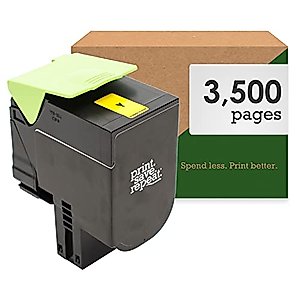 Print.Save.Repeat. Lexmark C241XY0 Yellow Extra High Yield Toner Cartridge for C2425, C2535, MC2425, MC2535, MC2640 Printers Laser Printer [3,500 Pages]
