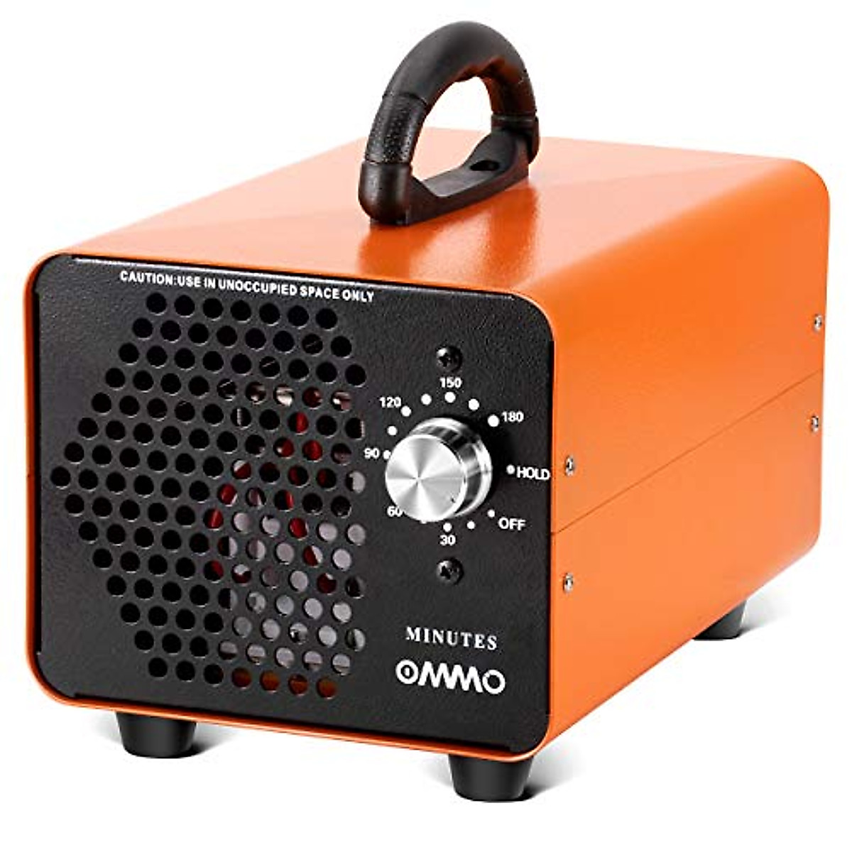 Ozone Machine10000mg/h, OMMO Industrial/Commercial/Home Multipurpose Ozone Machine Air Purifier, 180mins Adjustable Timer for Room, Smoke, Cars, and Pets
