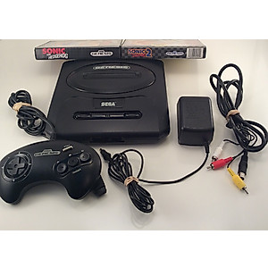 Sega Genesis Core System 2 Sonic Bundle - Includes Sonic 1 & 2
