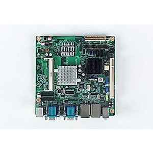 (DMC Taiwan) Intel Atom Mini-ITX with Dual VGA, 6 COM, and Dual LAN Ports
