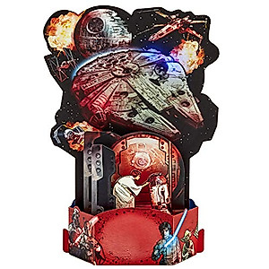 Hallmark Paper Wonder Star Wars Pop Up Birthday Card with Music (Out of this Galaxy, Plays Star Wars Theme)