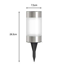 ZHUANYIYI 6pcs, Outdoor Solar Lights, Small Creative Gardens Plug Lawn Landscape Lights, Home Garden Pavement Waterproof Decorative Lights