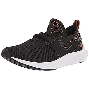 New Balance Women's FuelCore Nergize Sport V1 Sneaker, Black/Sweet Caramel/Bison, 12