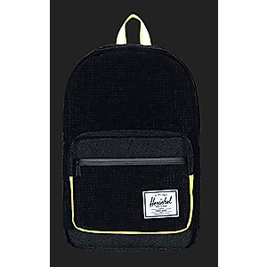 Herschel Supply Co. Pop Quiz Black Enzyme Ripstop/Black/Safety Yellow One Size
