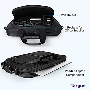 Targus Intellect Slipcase for 15.6-Inch Laptops and Tablets, Black (TBT240US)
