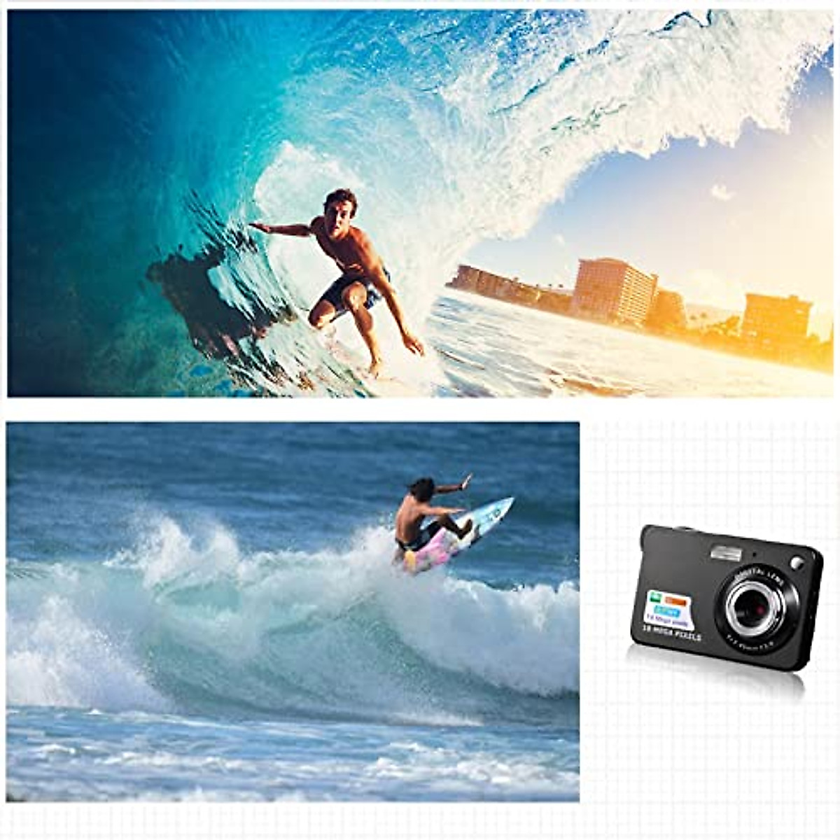 Student Camera Anti-shake Gift Student Self Timer C3 Digital Camera Home Card Camera Electronic Camera Hd 1080p Night Vision DV