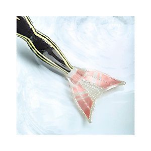 MERMAZE MERMAIDZ Jordie Color Change Fashion Doll, Stylish Hair & Tail, Poseable, Ages 4-12, 580836 , 13.5 Inch