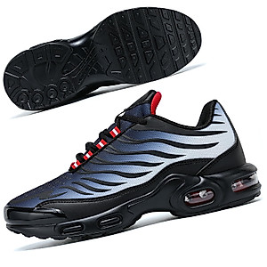 Socviis Men's Fashion Sneaker Air Running Shoes for Men Athletics Sport Trainer Tennis Basketball Shoes Grey 11