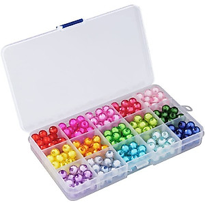 Yansanido 4 Pcs 15 Grids Clear 6.85 Inch x 3.85 Inch Adjustable Small Removable Clear Plastic Jewelry Organizer Divider Storage Box Jewelry Earring Tool Containers (4 Pcs Clear)