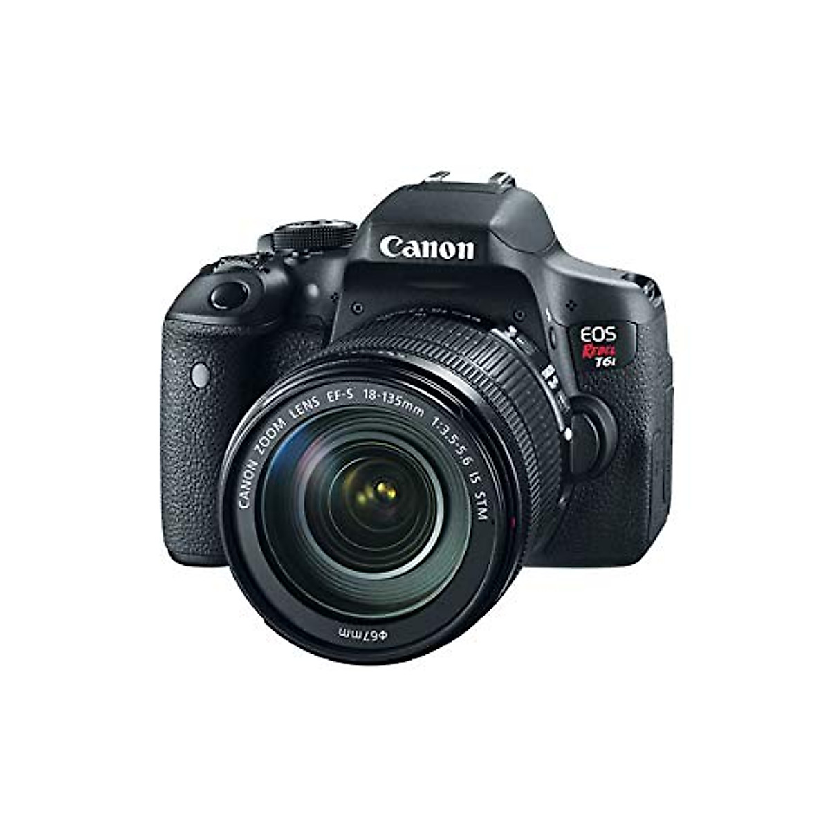 Canon T6i EOS Rebel DSLR Camera with EF-S 18-135mm f/3.5-5.6 is STM Lens + 16 GB Sunshine Basic Bundle