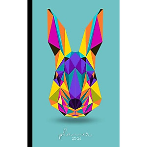 2023-2024 PLANNER: "RABBIT" Weekly planner. September 2023 to August 2024. Weekly. Annual, monthly and weekly calendar. Timetable. 6 x 9 inches. 139 pages.