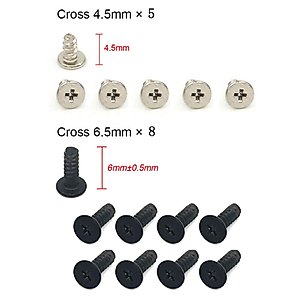 Onyehn L1 R1 L2 R2 Trigger Springs Replacement Parts Buttons,3D Analog Joysticks Thumb Sticks Cap Conductive Rubber Screwdriver Kit for PlayStation 4 PS4 Controller(JDS-001)