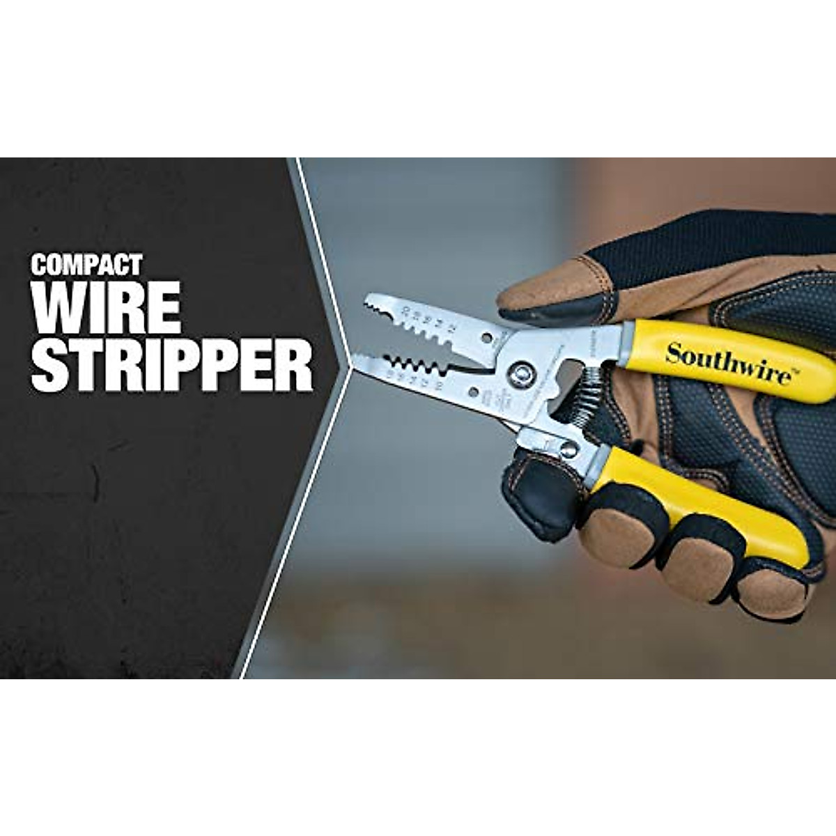 Southwire - 58278140 Tools & Equipment S1018STR Wire Stripping Tool, Wire Stripper and Wire Cutter for 10-18 AWG Solid Wire and 12-20 AWG Stranded Wire