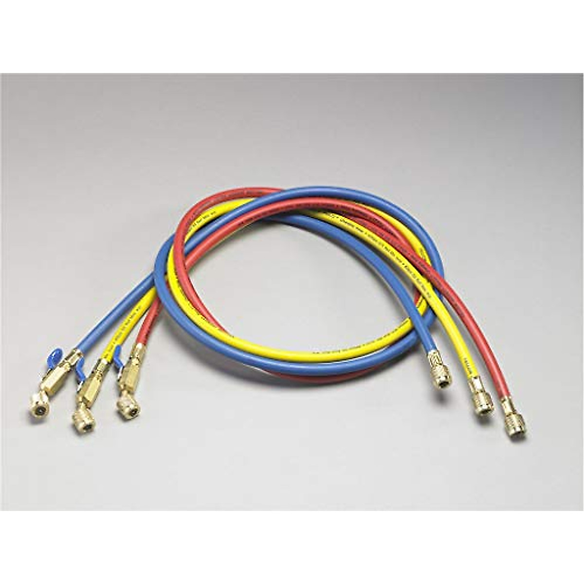 Yellow Jacket 29985 - Plus II 1/4" Hose with Compact Ball Valve End, 60" Length