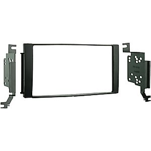 Metra 95-7325B Car Stereo Double DIN Kit Radio Install Dash Kit Combo for Santa Fe (Black)