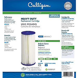 Culligan R50-BBSA Whole House Heavy Duty Water Filter Cartridge, 24,000 Gallons