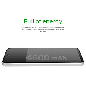 HTC U23 Pro 5G Dual 256GB ROM 12GB RAM Factory Unlocked (GSM Only | No CDMA - not Compatible with Verizon/Sprint) Global Model GSM Mobile Cell Phone – White