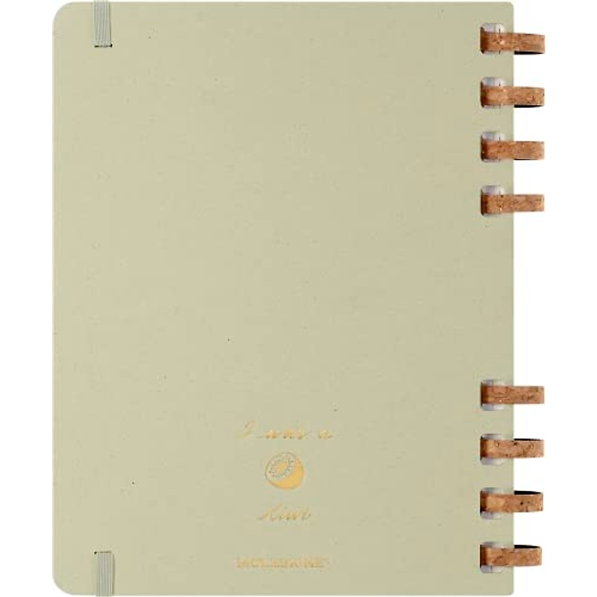 Moleskine 2024 Spiral Academic Planner, 12M, Extra Large, Crush Kiwi, Hard Cover (7.5 x 10)