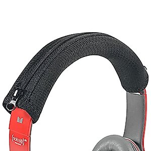 CaSZLUTION Headband Cover Headphone Headband Protector Headphone Cover Headset Replacement Headband Cover Compatible with Bose, B, JBL, ATH,Sony Headphones,Black (Small)