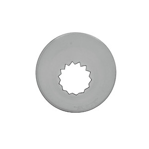 Ateco # 864 - French Star Pastry Tip .38'' Opening Diameter- Stainless Steel