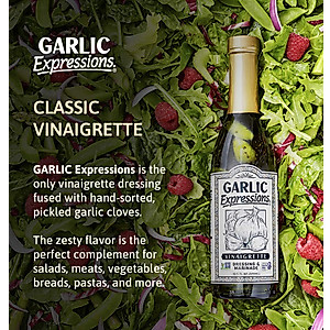 Garlic Expressions Vinaigrette Salad Dressing, Marinade (Pack of 3)