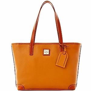 Dooney & Bourke Handbag, Pebble Grain Charleston Tote - Caramel