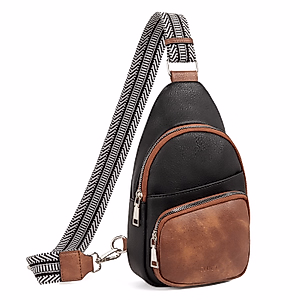 CLUCI Small Sling Bag For Women Bundles With Fanny Pack