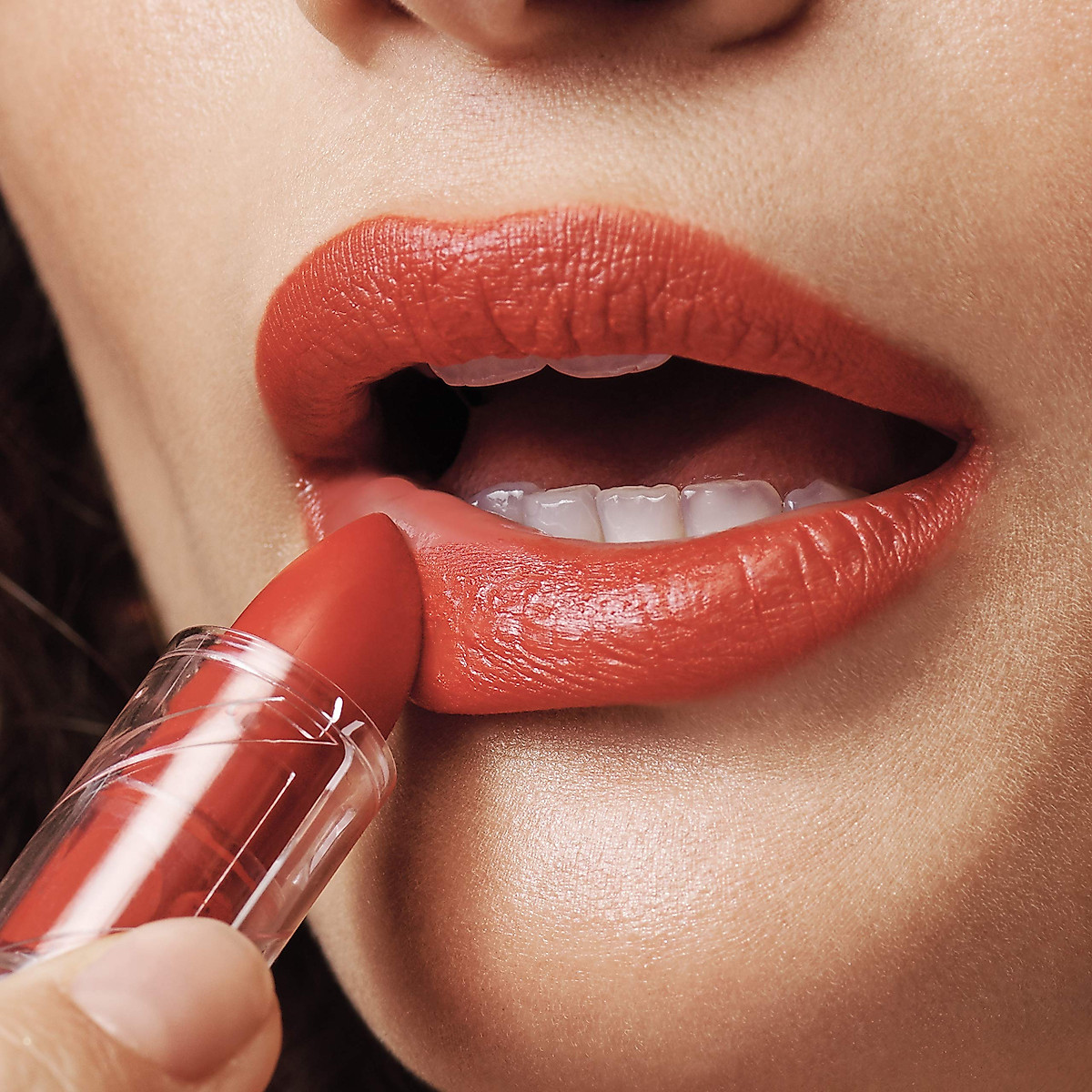 e.l.f. SRSLY Satin Lipstick, Silky, Smooth, Pigmented, Long Lasting, Provides Intense Color Payoff, Pepper, 10 Shades, Easy To Apply, 0.12 Oz