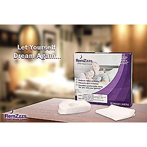 RemZzzs Nasal Cpap Mask Liners (10A-NXK) - Reduce Noisy Air Leaks and Painful Blisters - Cpap Supplies and Accessories - Compatible with Resmed and Fisher Paykel